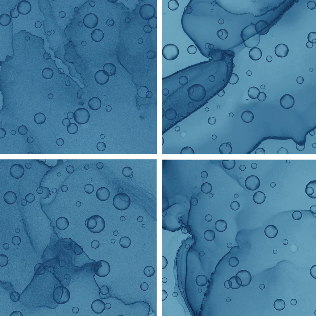 Aquatica Blue Porcelain Pool Tile 6"x6" - Bubbles Collection – mayausatile