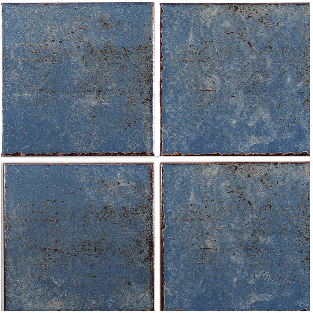 Aquatica Blue Porcelain Pool Tile 6"x6" - Oasis II Collection – mayausatile