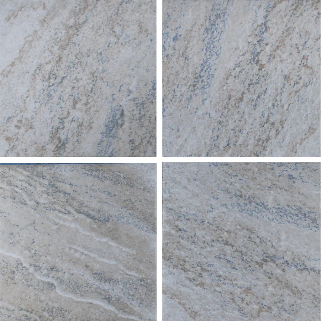 Aquatica Blue Porcelain Pool Tile 6"x6" - Quarziti II Collection ...