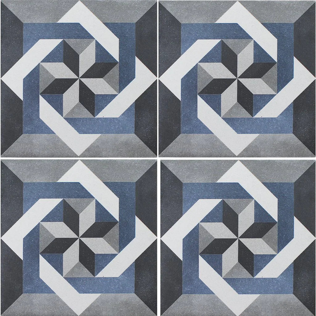 Aquatica Isabelle Porcelain Pool Tile 6"x6" - Fleur Collection ...