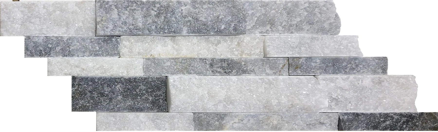 Aquatica Lusso Icelandic Natural Stone Ledger Panel Mosaic 7"x19.75 ...