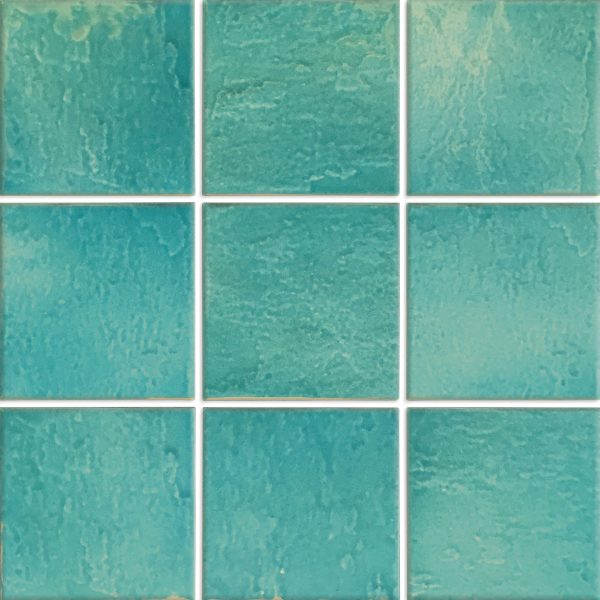 Aquatica Pacifico Acqua Porcelain Pool Tile 6"x6" - Melange Collection ...