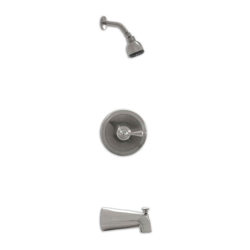 MSI 1Handle Shower-Tub Faucet with Valve - 607 Brushed Nickel – mayausatile