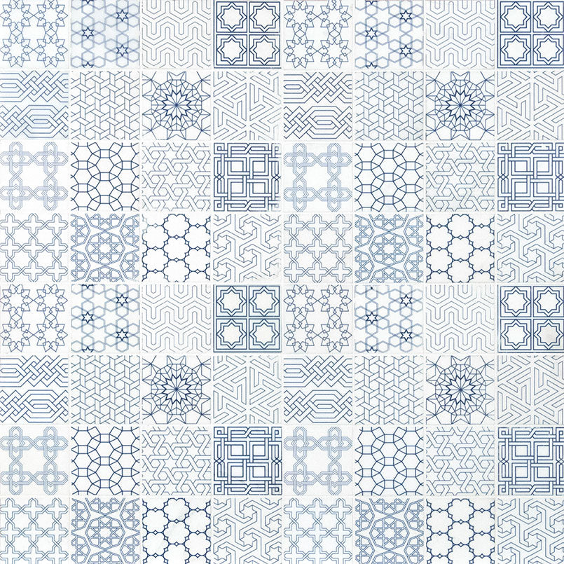 MSI Zouli Stak Honed Marble Mosaic Tile 11.81"x11.81"