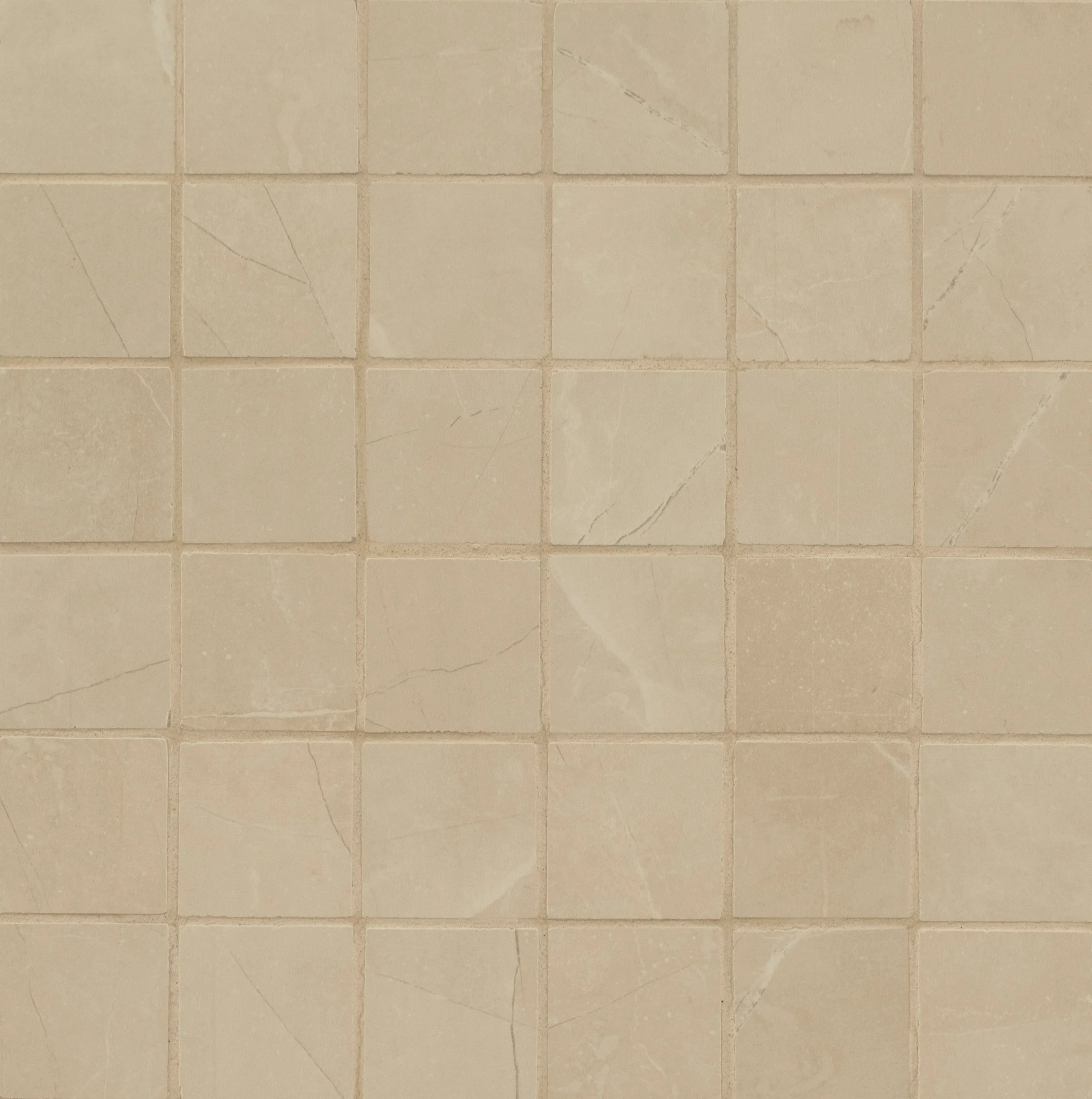 MSI Sande Cream Matte Porcelain Mosaic Wall and Floor Tile 2"x2 ...