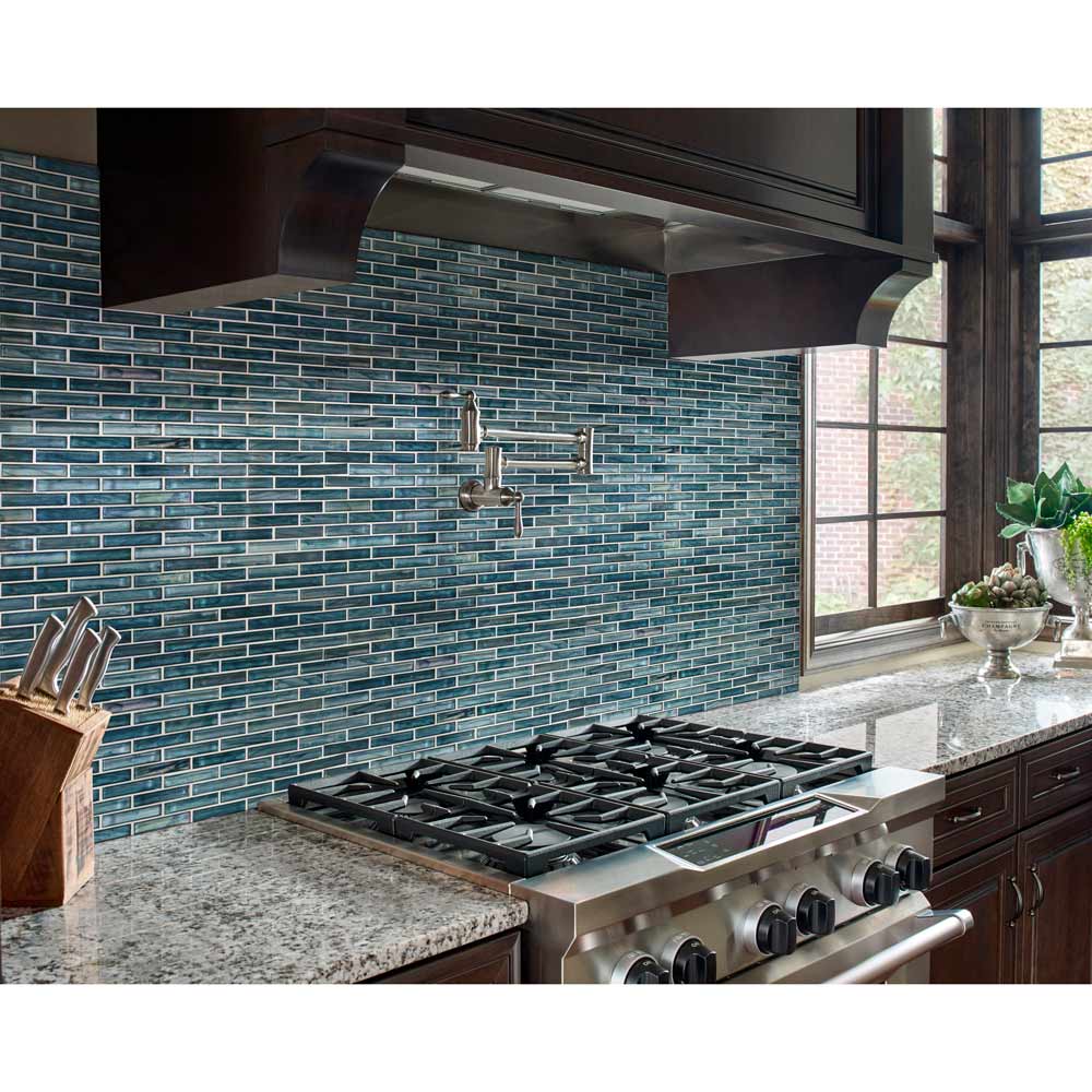MSI Oasis Blast Glass Mosaic Tile 12"x12" – mayausatile