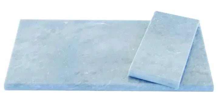 Solto White 12"x24" Tumbled Marble Pool Coping – mayausatile