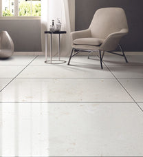 Myra White Limestone Tile Honed – mayausatile