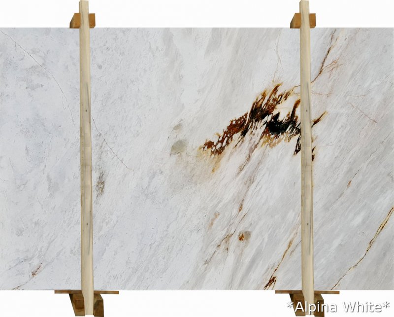 Alpina White Stone Slab – mayausatile