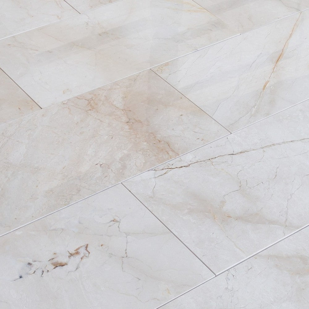 Calista Light Cream Marble Tile – mayausatile