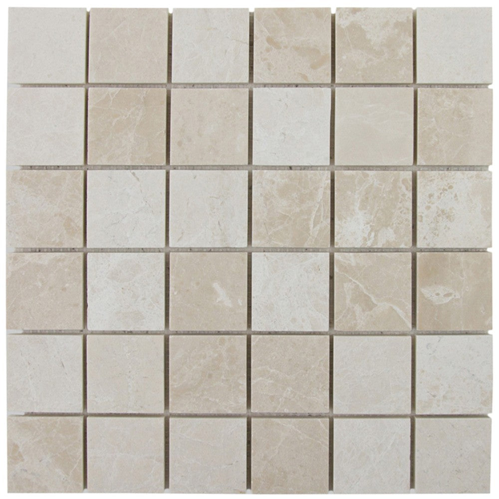 Crema Marfil Beige Marble Mosaic – mayausatile