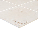 Myra White Limestone Tile Honed