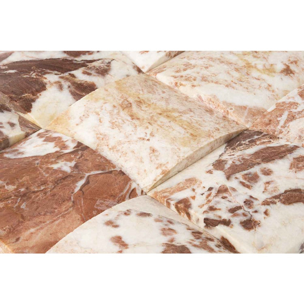 Tiger Marble Basketweave Mosaics